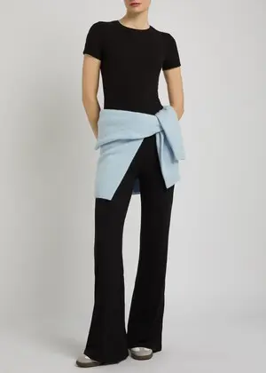 TALA 365 Ribbed Stretch-modal T-shirt
