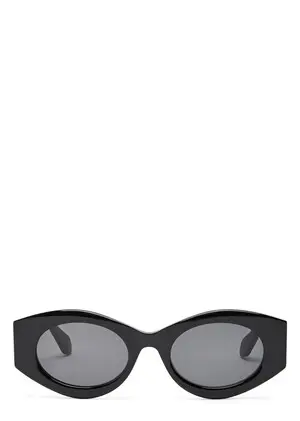 Alaïa Oval Frame Sunglasses