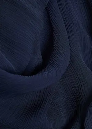 AWAY THAT DAY Santorini Chiffon Sarong - Navy