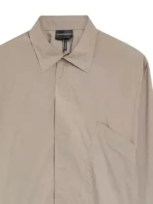 Emporio Armani Logo Embroidered Shirt