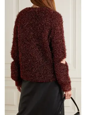 Stella McCartney Oversized Cutout Knitted Sweater