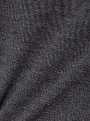JIL SANDER Merino Wool Maxi Dress With Draped Panelling