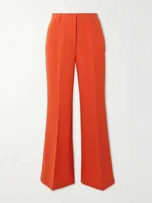 Stella McCartney Cropped Flared Twill Pants