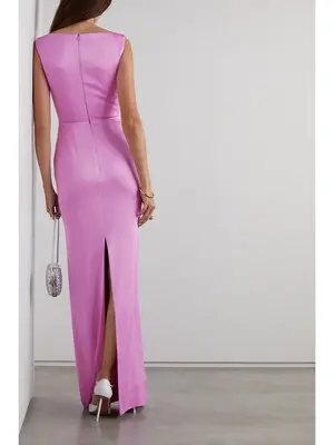Alex Perry Halse Satin-crepe Gown