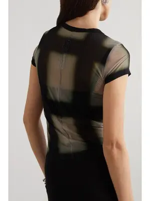 Rick Owens Sheer Mesh T-shirt