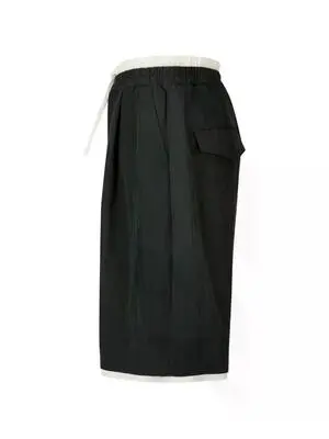 STUDIO TOMBOY Drawstring Culotte Shorts
