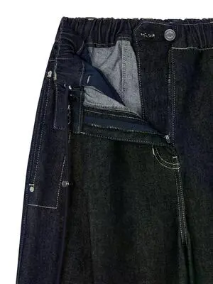 STUDIO TOMBOY Contrast Stitching Jeans - Blue