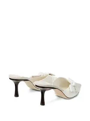 JIMMY CHOO Livi 65 Mules - Neutrals