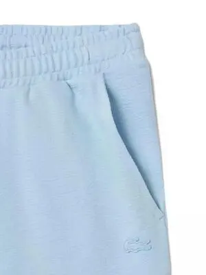 Lacoste Embossed Logo Cotton Shorts