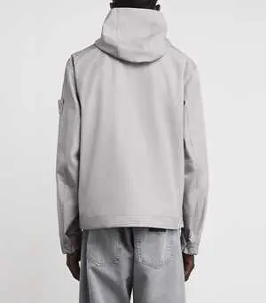 Stone Island Cotton Ghost Hooded Jacket