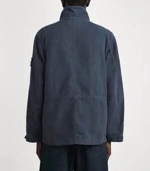 Stone Island Linen-blend Field Jacket