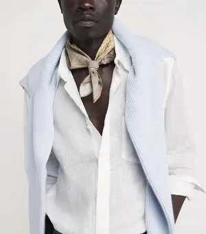 Jacob Cohen Linen Long-sleeve Shirt