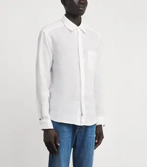 Jacob Cohen Linen Long-sleeve Shirt