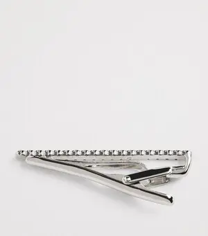 Tateossian Palladium-plated Quad Knot Tie Clip