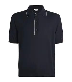 Jacob Cohen Wool-silk Polo Shirt