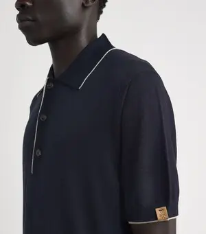 Jacob Cohen Wool-silk Polo Shirt