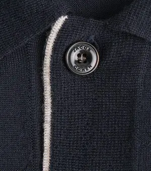 Jacob Cohen Wool-silk Polo Shirt