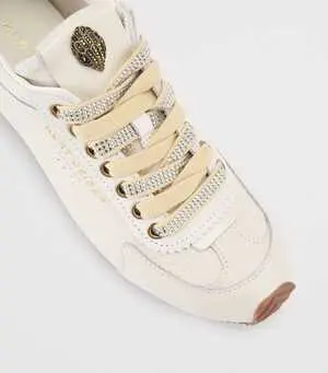 Kurt Geiger Islington Leather And Suede Sneakers