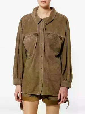 Isabel Marant Étoile Maldia Suede Shirt