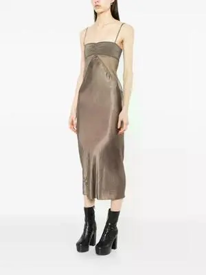 Rick Owens Panelled Midi Dress