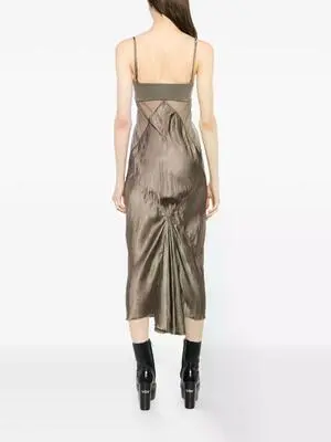 Rick Owens Panelled Midi Dress