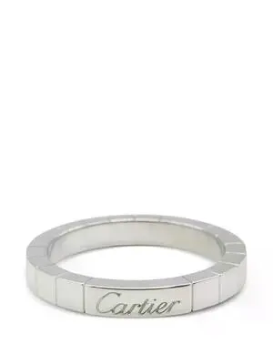 Cartier 18k White Gold Raniere Ring - Silver