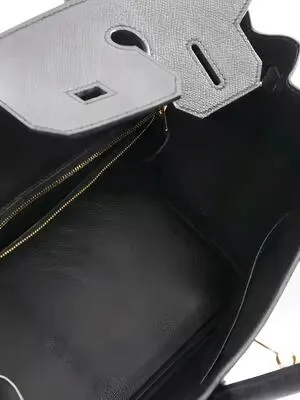 Hermès Top Handle Handbag - Black