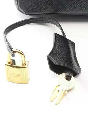 Hermès Top Handle Handbag - Black