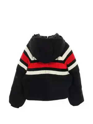 Prada Logo Zip Hooded Jacket