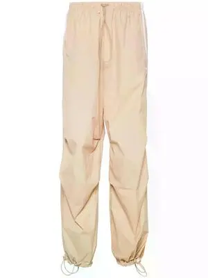 Adidas 3-stripes Wide Leg Track Trousers - Neutrals