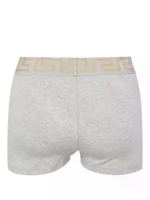 Versace Greca-waistband Cotton Boyshort