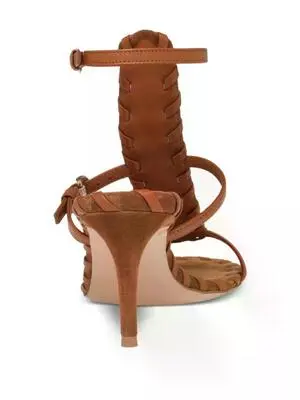 GIANVITO ROSSI Braided Strap Sandals