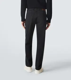 Zegna Straight Jeans - Black