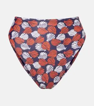 SAME Printed Bikini Bottoms - Blue