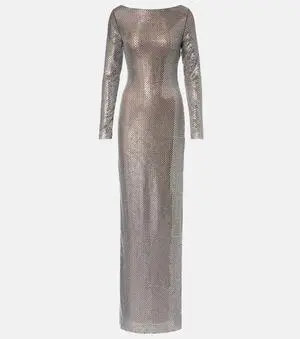 Self-portrait Metallic Evening Dresses