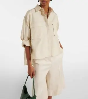 Max Mara Tenue Cotton Poplin Shirt