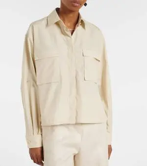 Max Mara Tenue Cotton Poplin Shirt