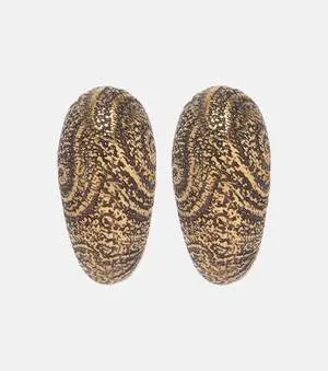 Etro Arnica Small Earrings - Brown