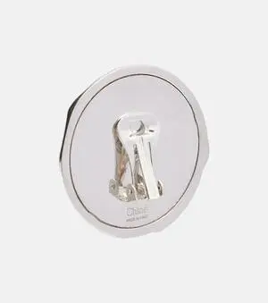 Chloé Clip-on Earrings - Silver