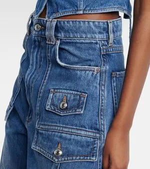 Sportmax Violino Barrel-leg Jeans