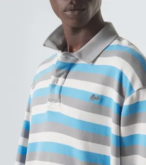 ERL Striped Cotton Polo Shirt