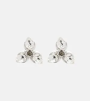 Magda Butrym Crystal-embellished Stud Earrings - Silver