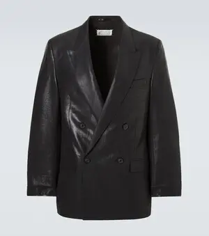 MAISON MARGIELA Double-breasted Virgin Wool Blazer