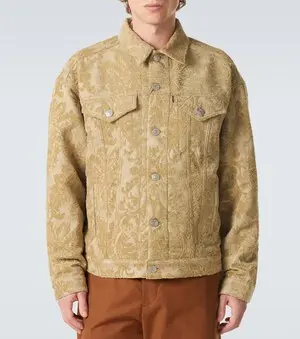 Junya Watanabe X Levi's Damask Jacquard Jacket - Beige