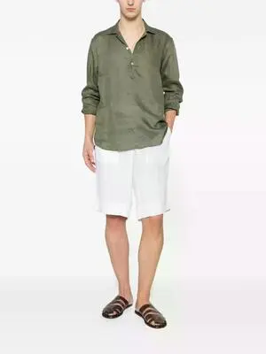 Tagliatore Dustin Half-button Shirt