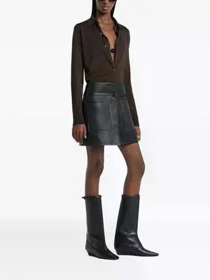 COURREGES Notched-collar Cardigan