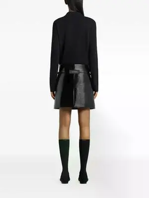 COURREGES Polo Collar Cardigan