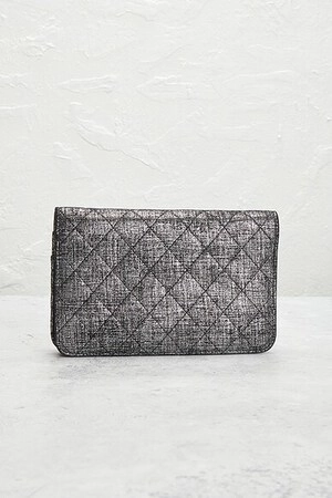 Chanel Calfskin Metallic Wallet On Chain