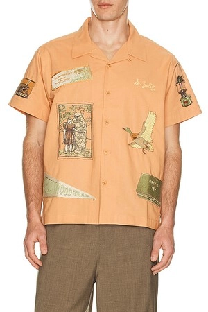 SAMUEL ZELIG Trail Camp Shirt - Sunset