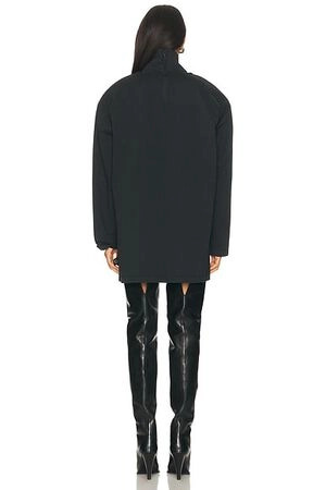 AREA Big Top Turtleneck With Padded Shoulders